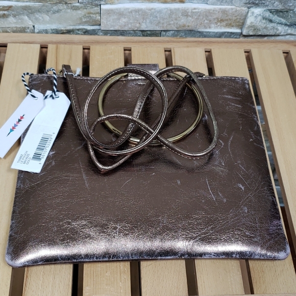 Thacker | Bags | Thacker Le Pouch Leather Ring Handle Crossbody Bag ...